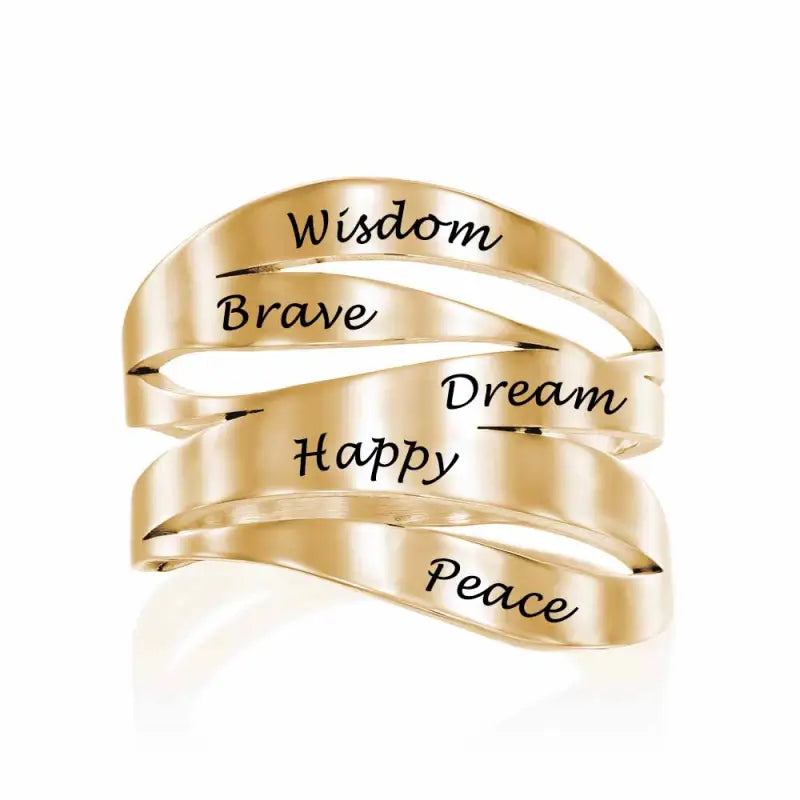 Elegant and radiant multi-ring surround ring – Theora & Co